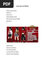 ? Script - Base, Qualquer DR !? | PDF | Dinheiro | Unha