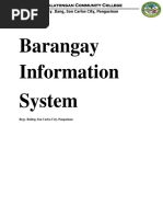 BARANGAY INFORMATION SYSTEM FOR RESIDENT Final1-5 | PDF | Information ...