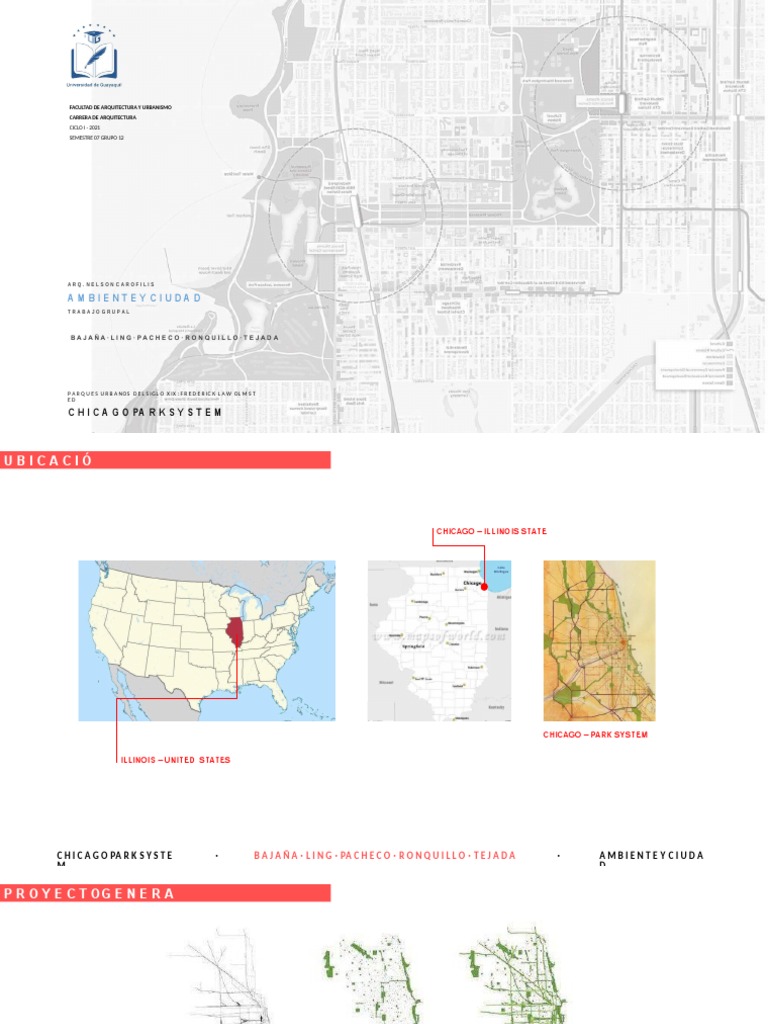 Chicago Park System - Ambiente y Ciudad | PDF