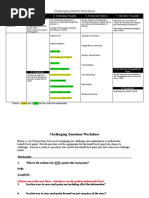 Locus of Control Worksheet | PDF | Neuropsychological Assessment ...