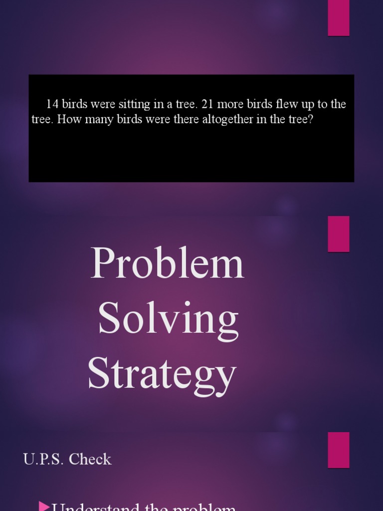 Math Filipino - Problem Solving Strategy | PDF