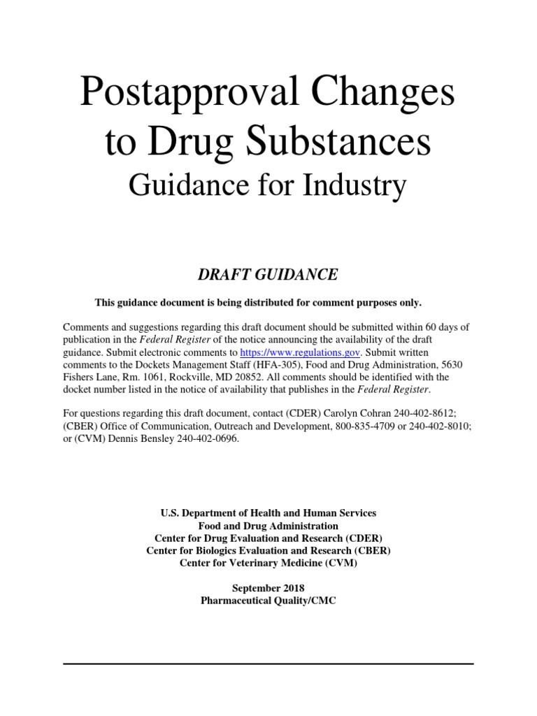 postapproval-changes-to-drug-substances-guidance-pdf-food-and-drug