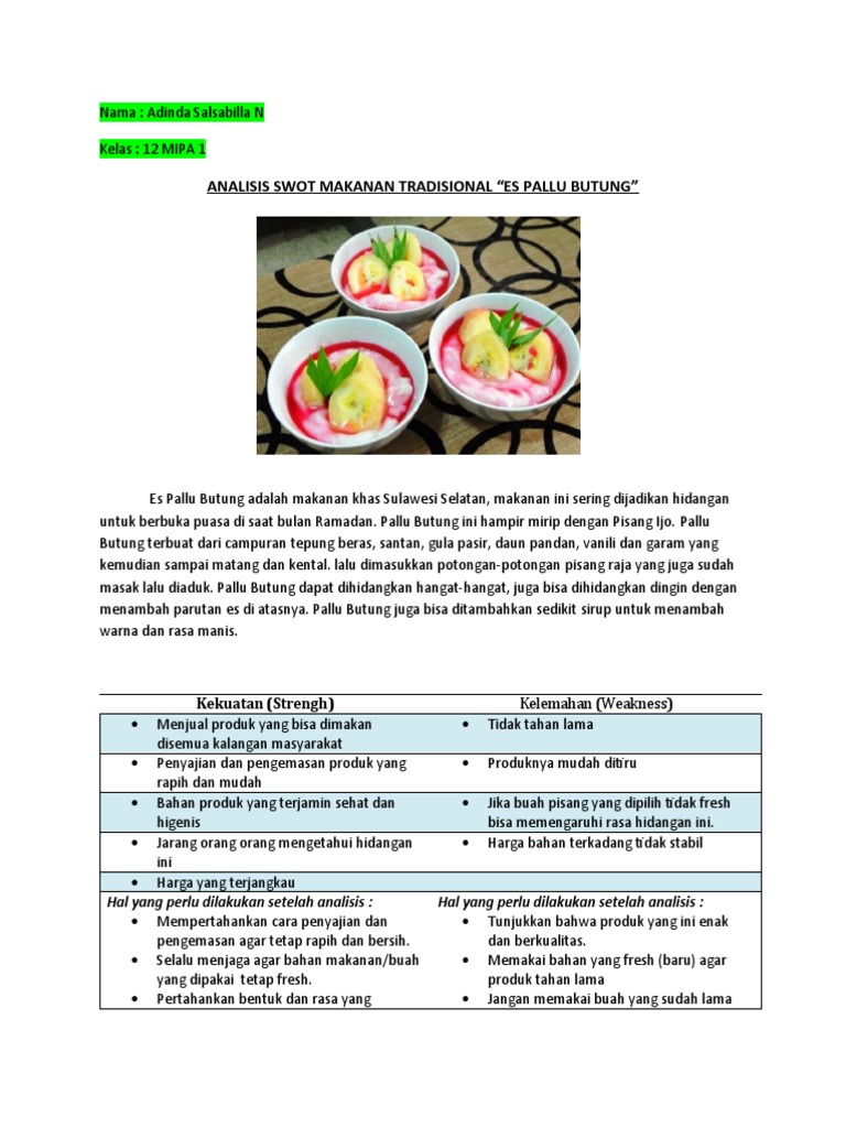 Analisis SWOT KWU | PDF