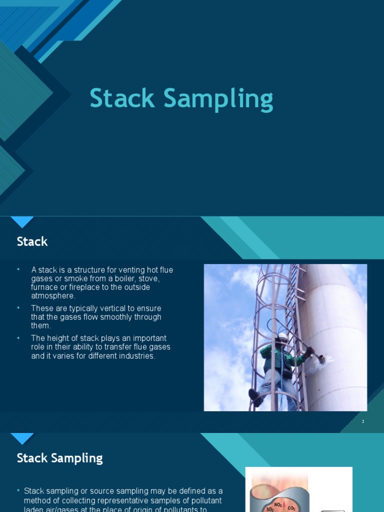 Stack Sampling: Click To Edit Master Title Style | PDF | Chimney | Air ...