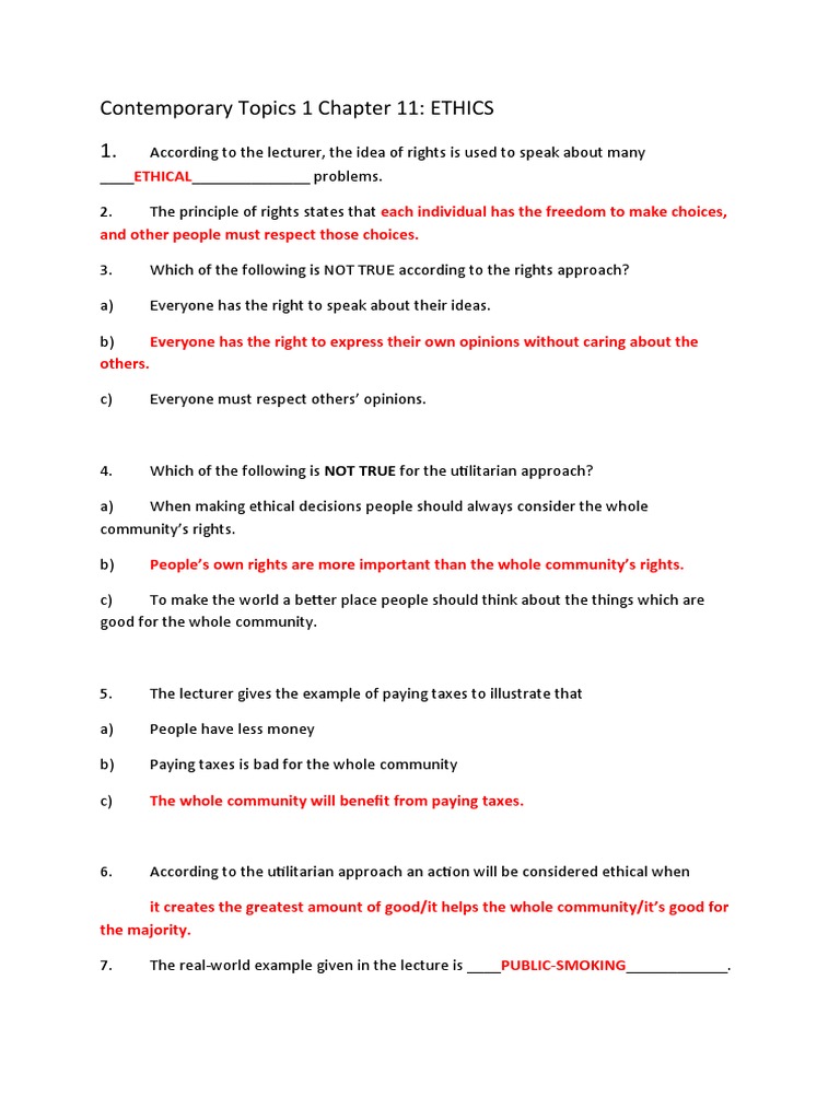 BLC Listening Task 6 Answer Key | PDF | Social Science