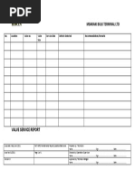 Valve Inspection and Test Report | PDF | Valve | Gases