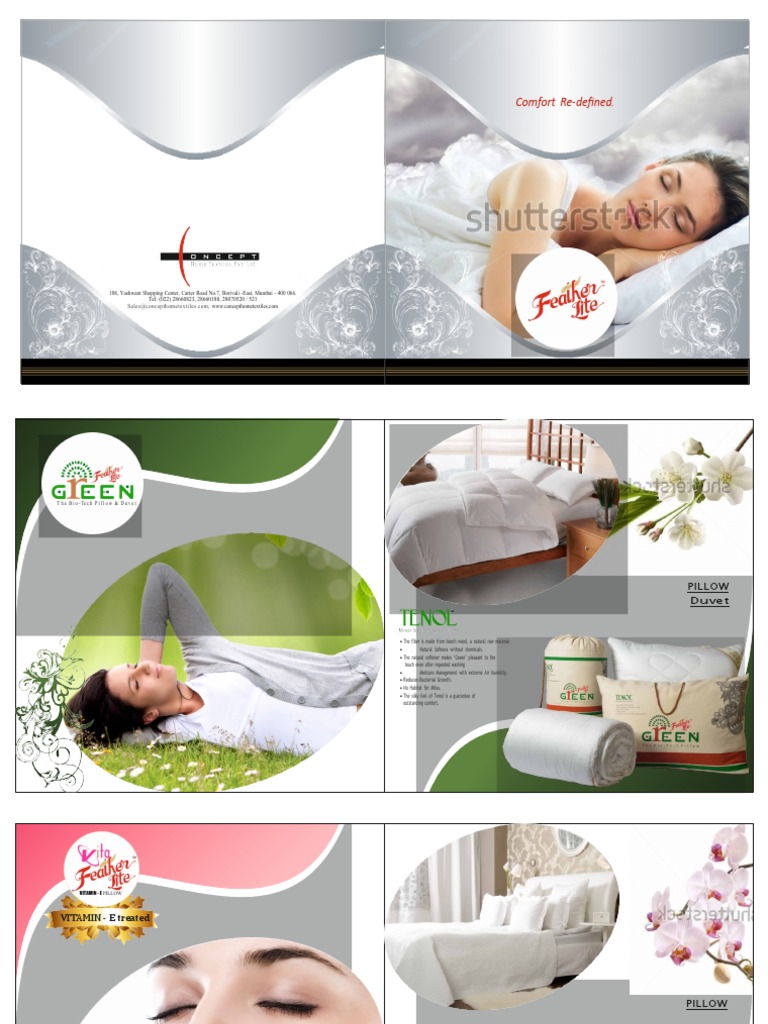 Featherlite Final Catalogue2-2 | PDF | Pillow | Mattress
