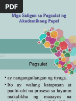 Position Paper Outline (Tagalog) | PDF