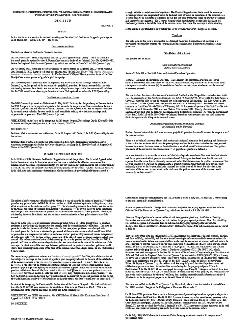 Cases Rule 111 | PDF | Lawsuit | Certiorari