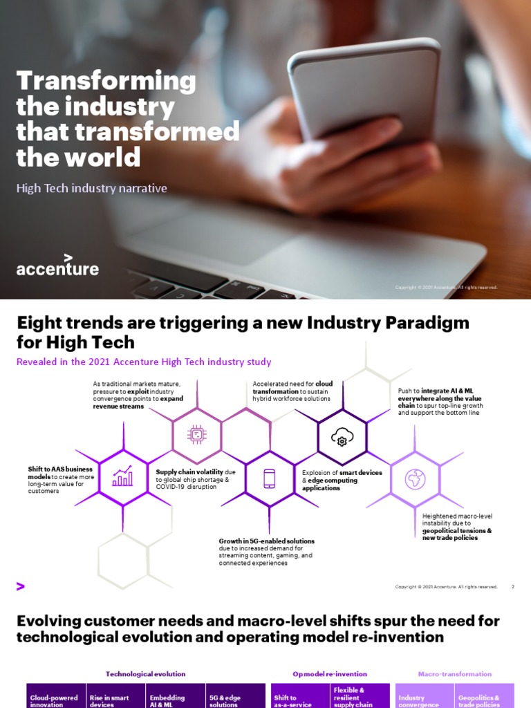 Transforming The Industry That Transformed The World: High Tech ...
