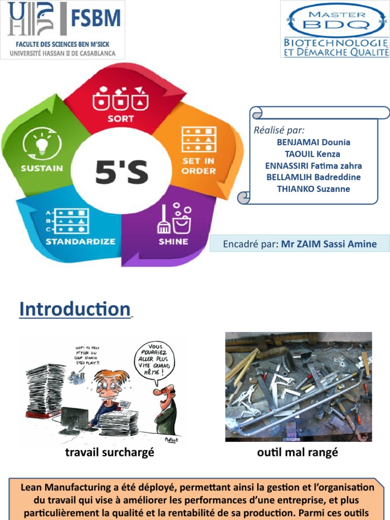 Mise en œuvre de la méthode 5S | PDF | Lean (production) | Business