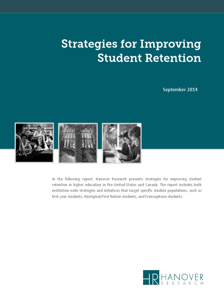 Strategies For Improving Student Retention | PDF | Employee Retention ...
