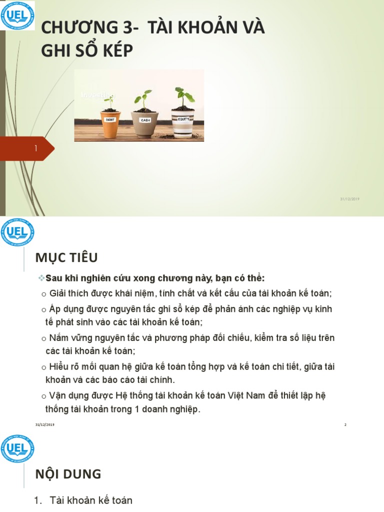 NLKT - c3 Tai Khoan | PDF