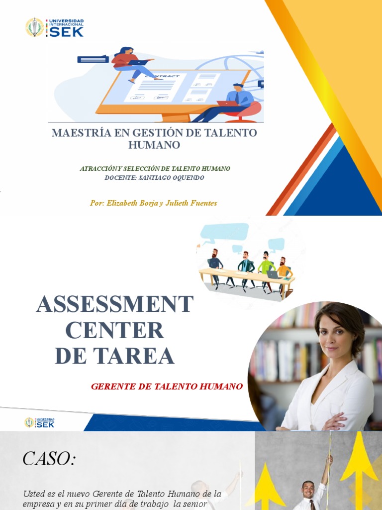 Assessment Center | PDF | Planificación | Toma de decisiones