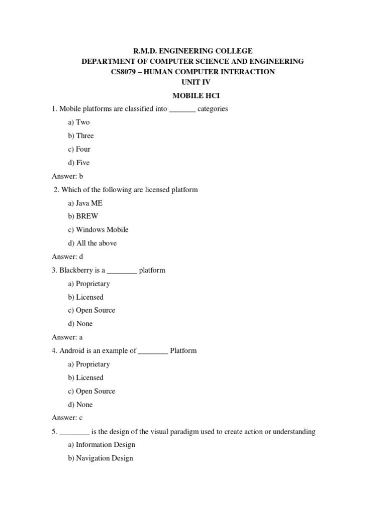 R.M.D. Engineering College Department of Computer Science and ...