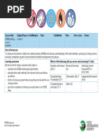 Lesson Plan - Phlebotomy | PDF | Lecture | Lesson Plan