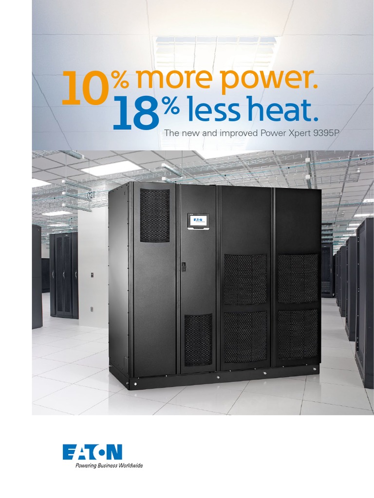 Eaton - 9395P - Brochure | PDF | Power Inverter | Data Center