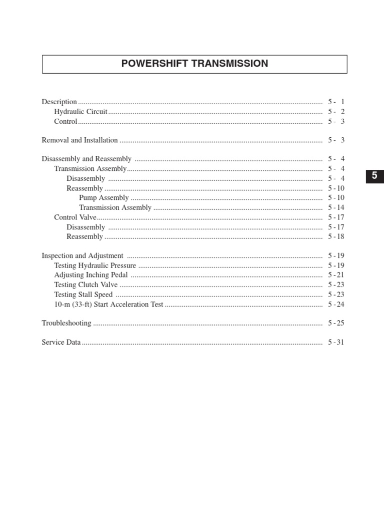 Powershift Transmission | PDF | Transmission (Mechanics) | Clutch