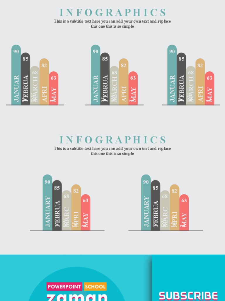 Infographic Bar Chart Animation by PowerPoint School | PDF