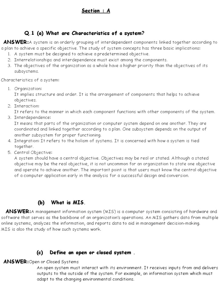 BCA 33-SAD-answers | PDF | Computing | Information Management