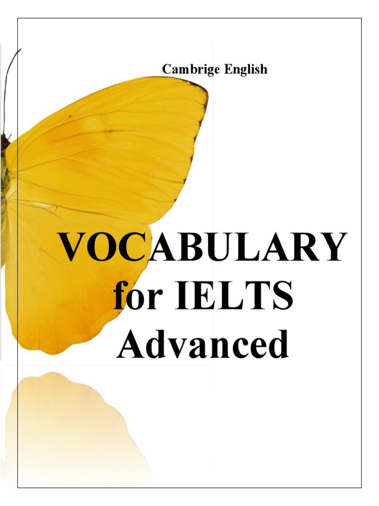 VOCABULARY For IELTS Advanced | PDF