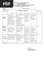 Dance Performance Rubric | PDF | Dances | Performing Arts