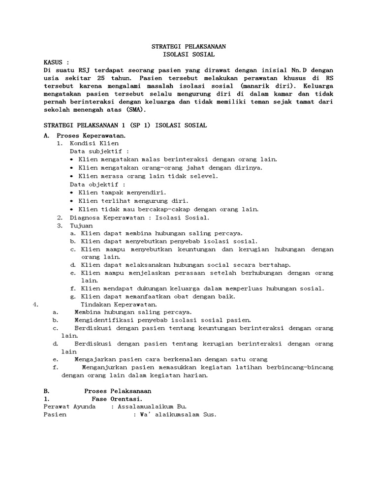 Skenario SP Isos Ayunda Intan Wahyuni | PDF | Pengembangan Diri