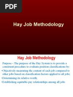 Hay Job Evaluation | PDF | Evaluation | Risk