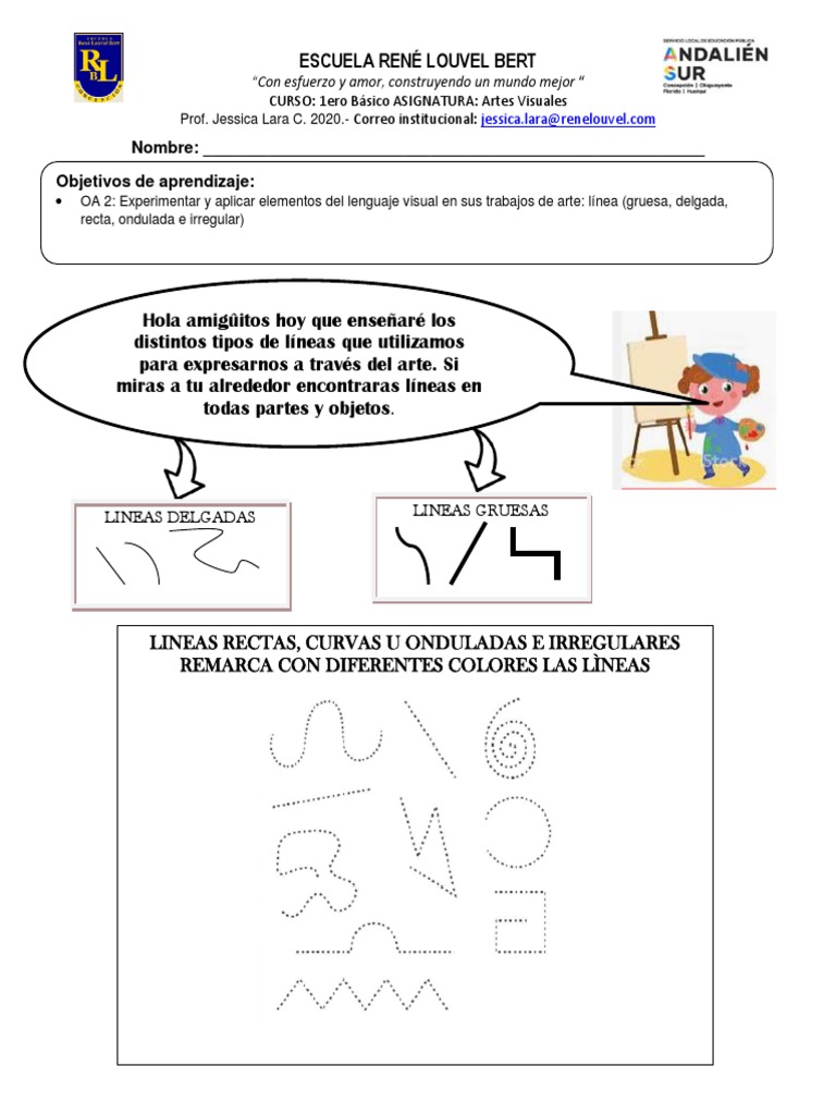 Guia Tipos de Lineas | PDF