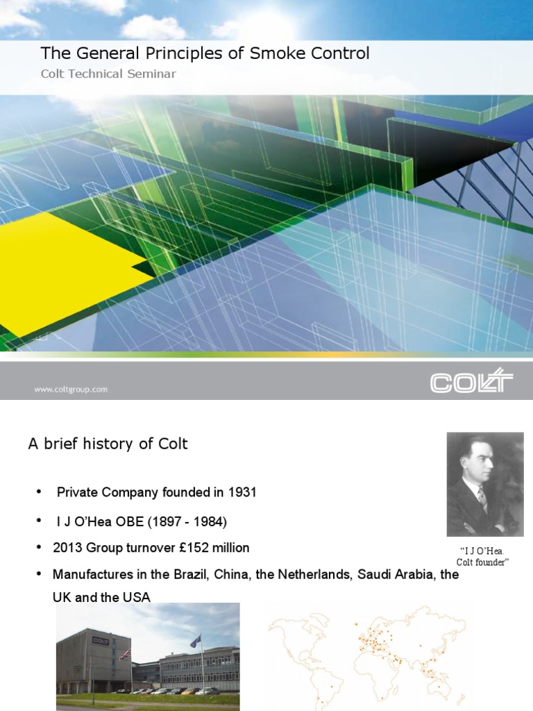 Colt CPD Webinar - The General Principles of Smoke Control | PDF ...