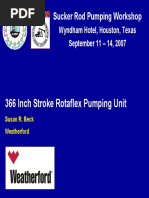 Rotaflex Long Stroke Pumping Unit | PDF | Pump | Mechanical Engineering