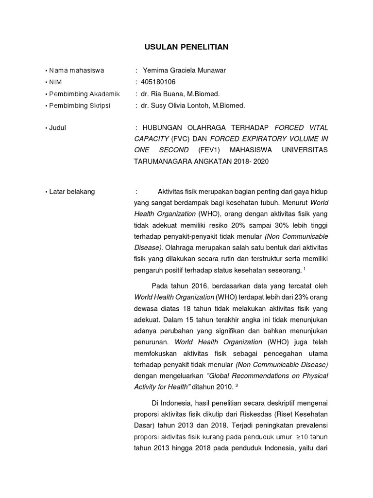 USULAN PENELITIAN - Yemima 405180106 | PDF