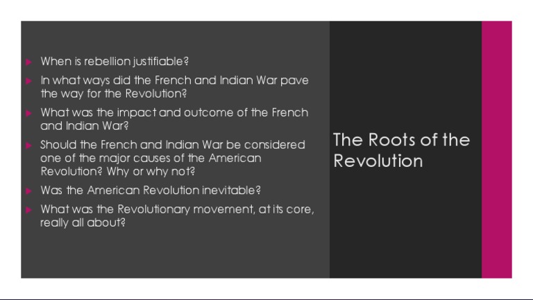French and Indian War's Impact on Revolution | PDF | Politics | History