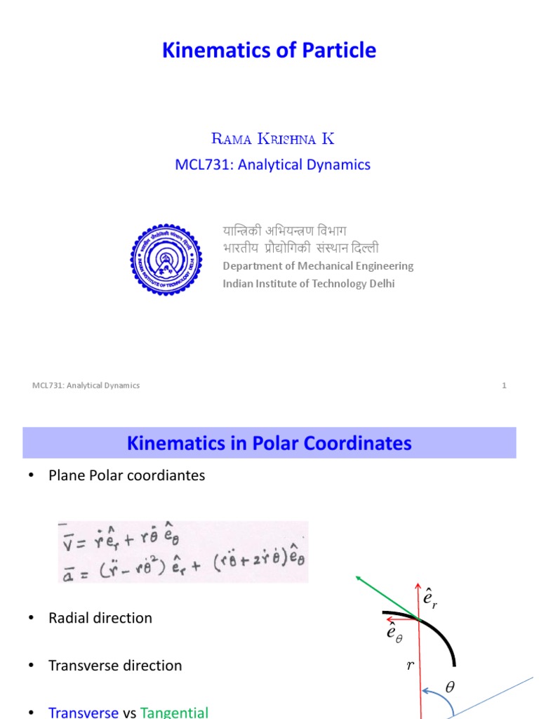 Kinematics of Particle - II | PDF | Kinematics | Acceleration