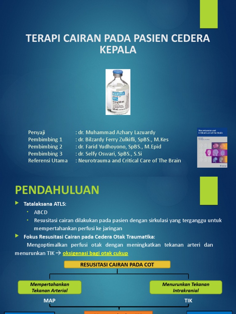 Terapi Cairan Pada Pasien Cedera Kepala | PDF | Sains & Matematika