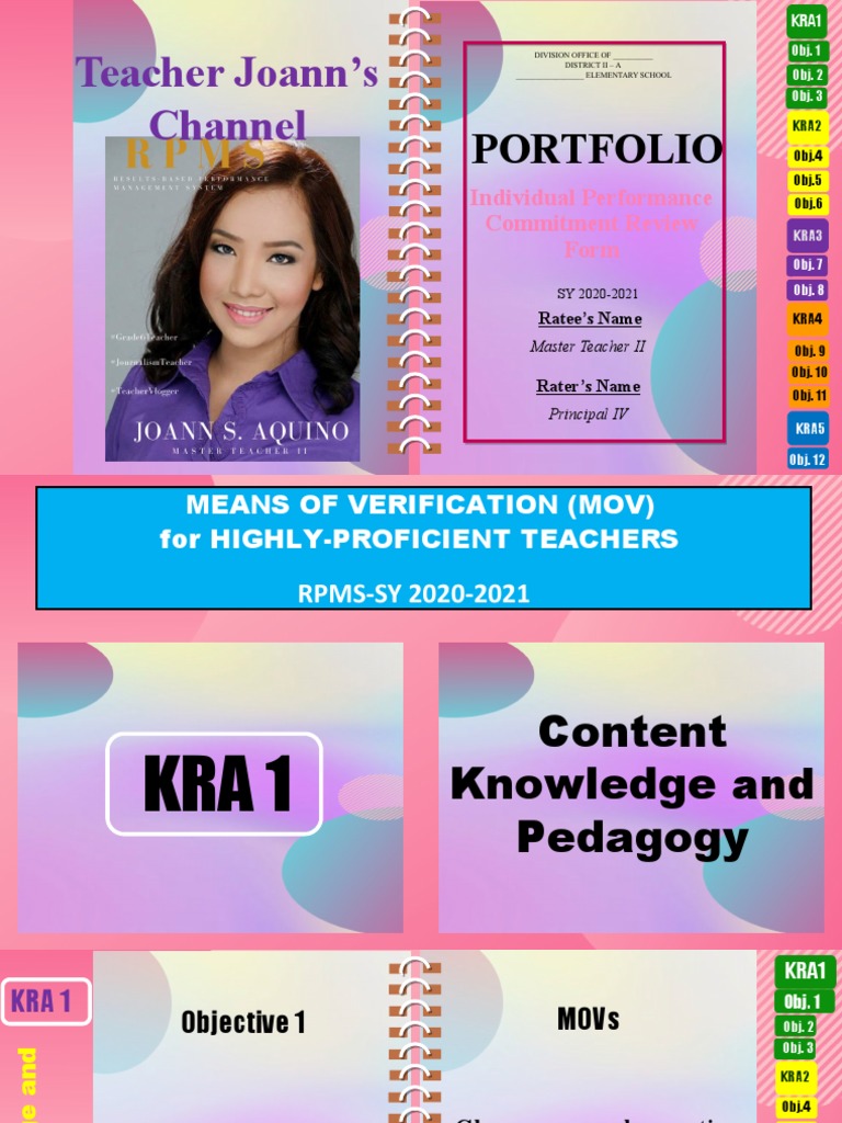 E Ipcrf 2021 For Master Teachers Final Pdf Learning Lesson Plan
