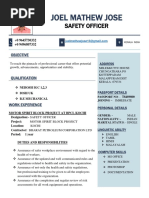 Waseef Ullah WPR CV | PDF | Occupational Safety And Health | Personal ...