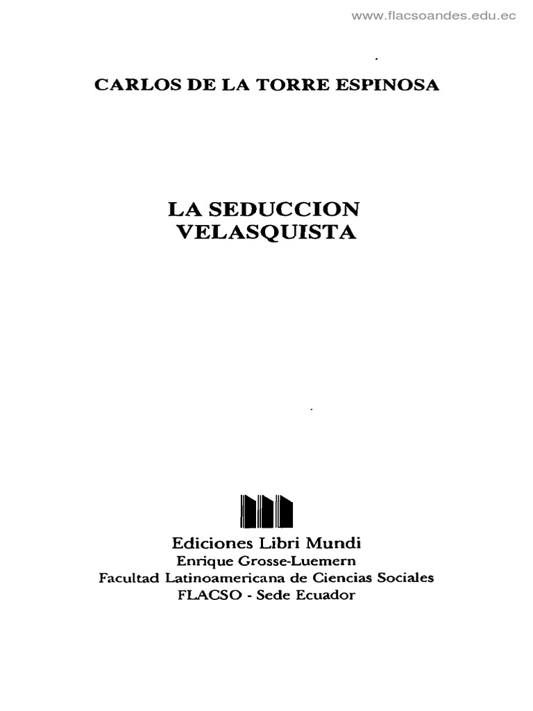 Lflacso Torre 107026 Pubcom | PDF | Ecuador | Gobierno