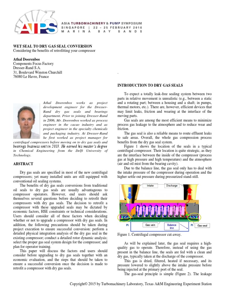 Wet Seal To Dry Gas Seal Conversion | PDF | Gases | Pump
