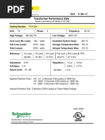 Transformer Test Report | PDF | Transformer | Power (Physics)