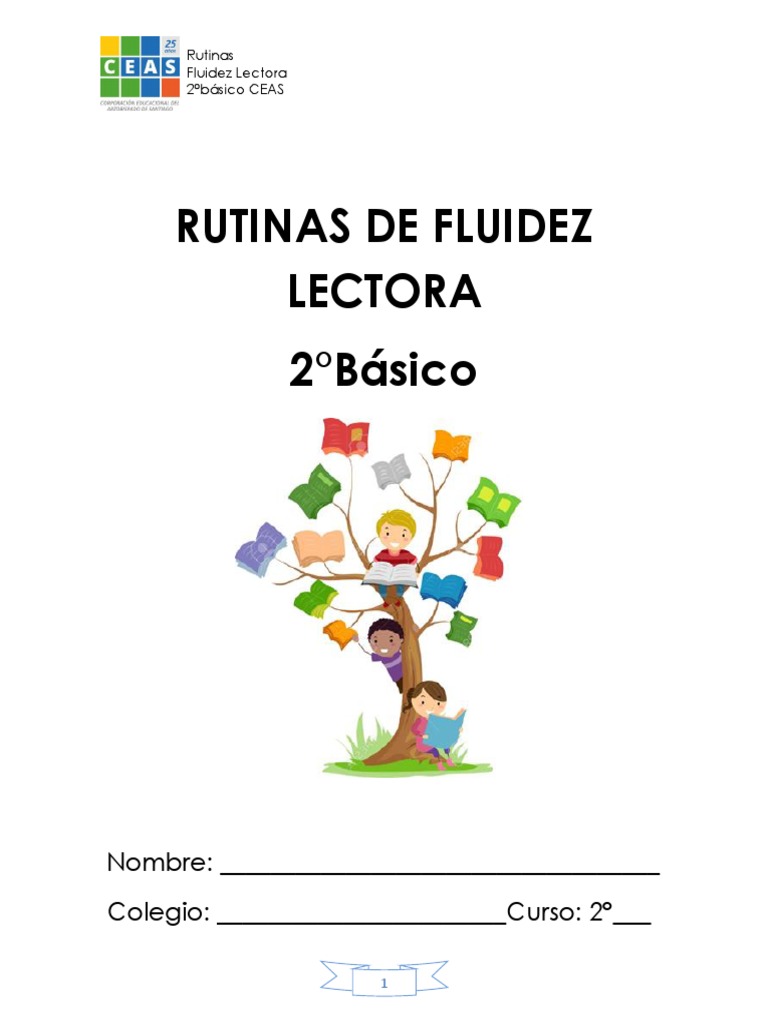 Rutinas de Fluidez Lectora 2do 2019 | PDF