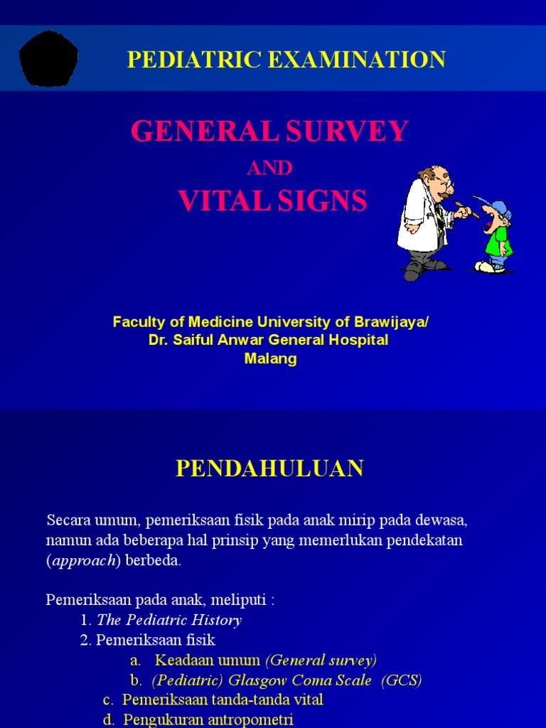 01 General Survey Vital Sign | PDF