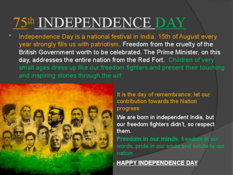 75th Independence Day | PDF