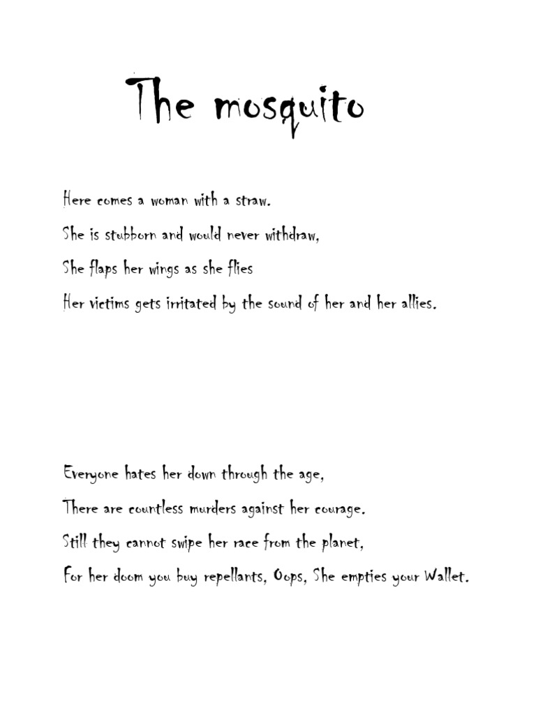 Mosquito | PDF
