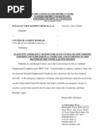 National Education Association of RI v. Nicole Solas - Memo of Law in ...