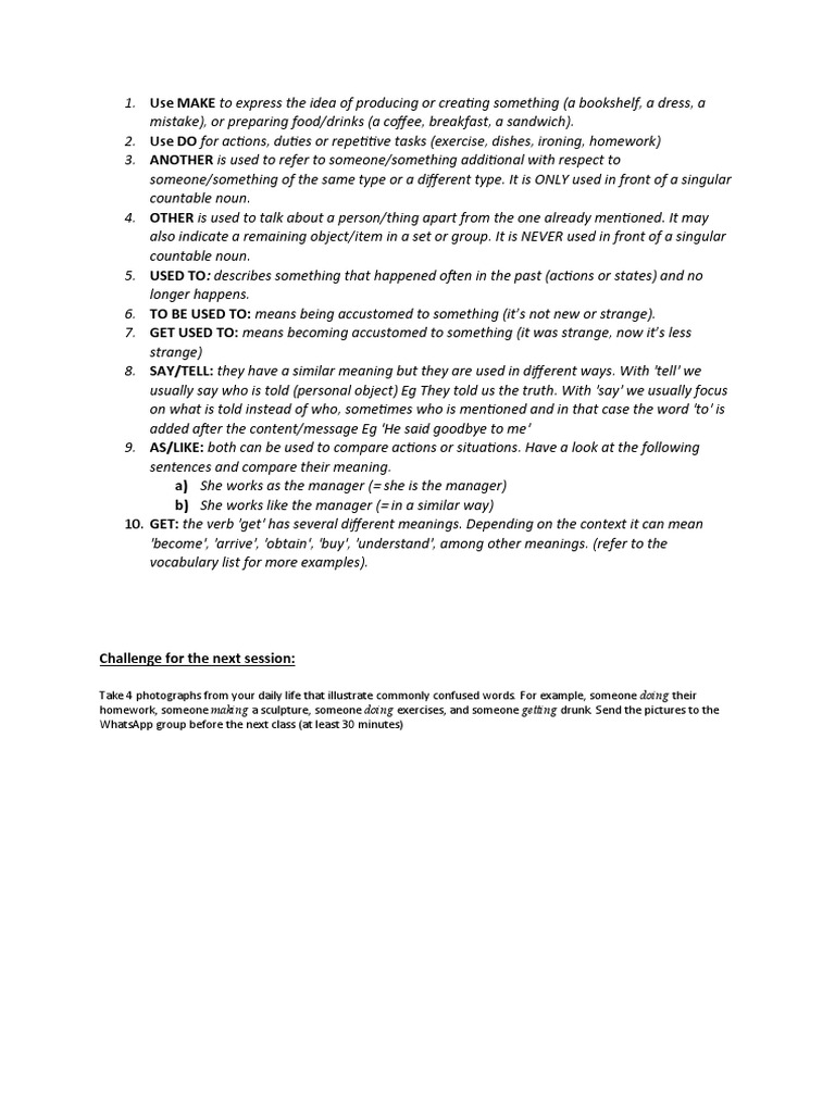 Commonly Confused English Words | PDF | Career & Growth | Language Arts ...