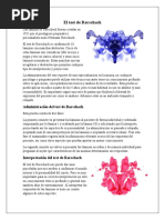 Protocolo de Localizacion Rorschach | PDF
