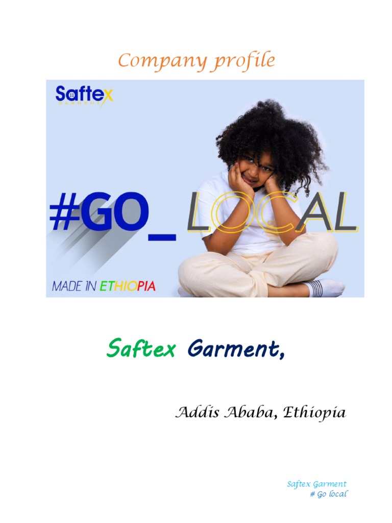 SAftex Company Profile | PDF | Clothing | Economies