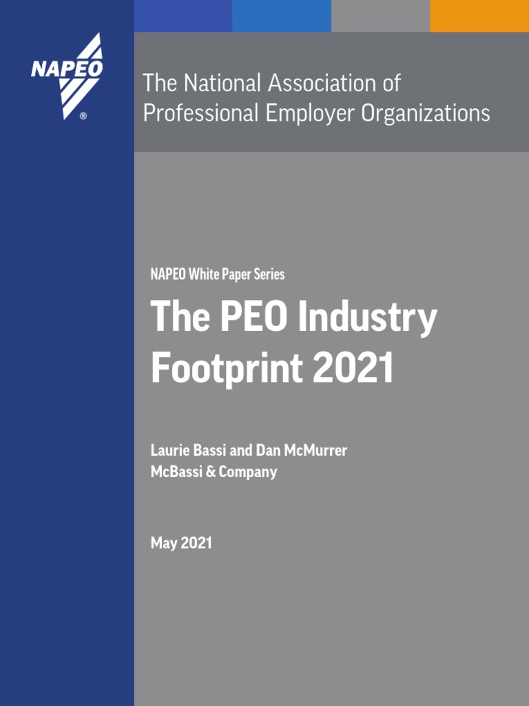 The PEO Industry Footprint 2021: The National Association of ...