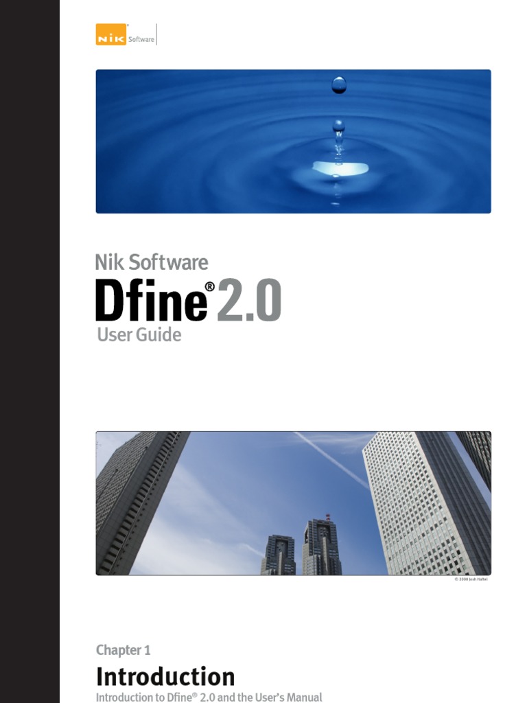 Dfine 2 UserGuide | Adobe Photoshop | Image Editing